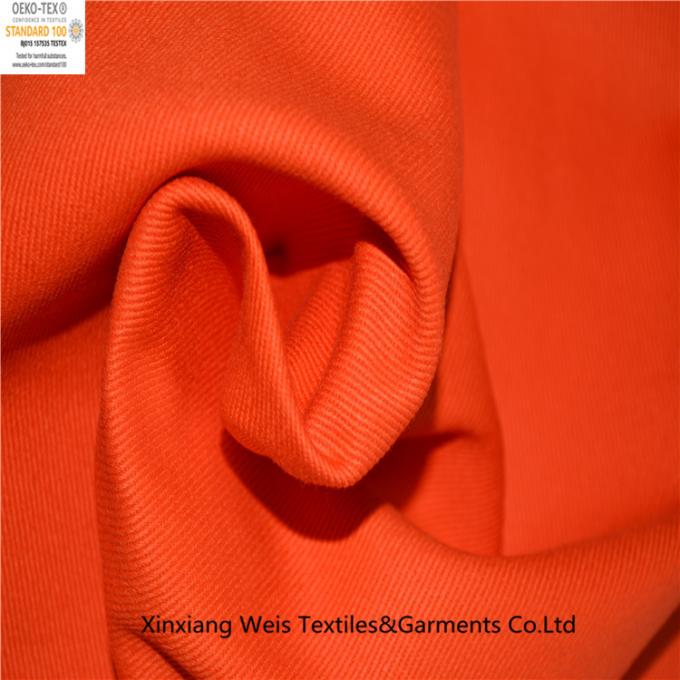 10s*7s Cotton 370gsm Fireproof Cloth For Fire Fighting FR Workwear